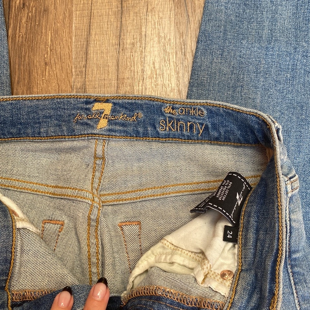 Evil Eye Skinny Jeans - Gem